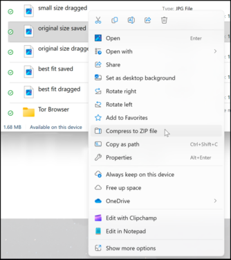 Is Gmail Reducing the Size of my Included or Attached Images?