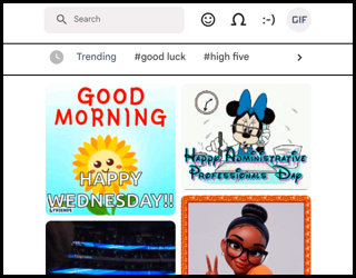 Can I Add Animated GIFs to my Chromebook Messages and Content?