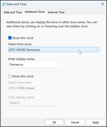 Add Additional World Clocks to your Windows 11 Display