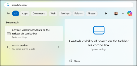 Restore the Search Box on the Windows 11 Taskbar