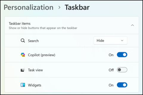 Restore the Search Box on the Windows 11 Taskbar