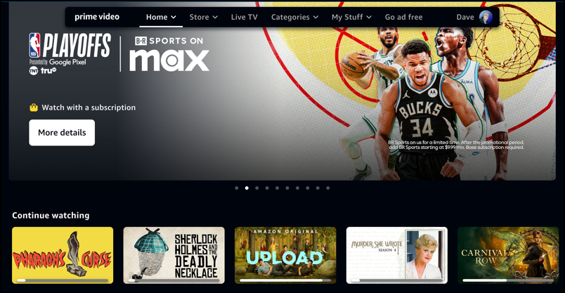 Remove Media from Amazon Prime Video “Continue Watching”