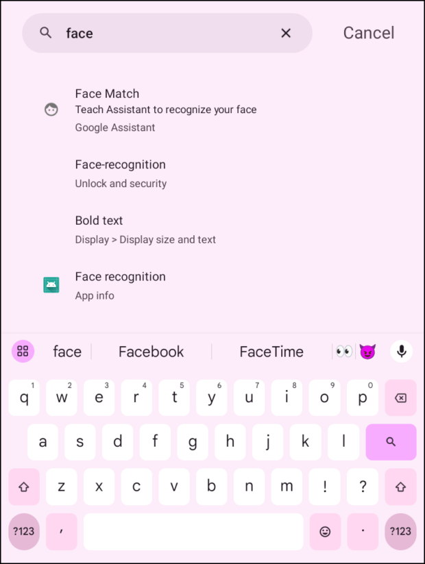 Enable Face Recognition on an Android Tablet or Nook