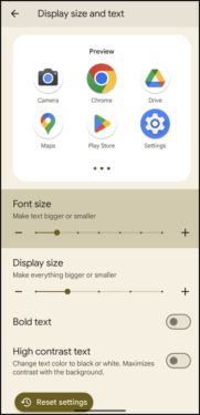 How to Enlarge Fonts on an Android 14 Phone or Tablet