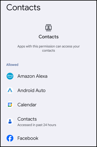 How to Control What Android Apps have Access to your Contacts