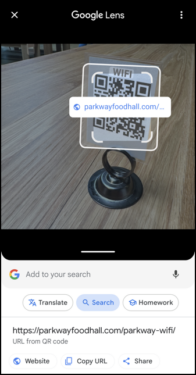 Scan a QR Code in a Shared Photo for Android & iPhone