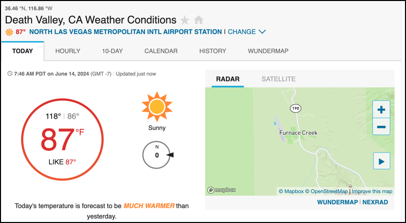 Where Can I Find Historical Weather Information for a Location?