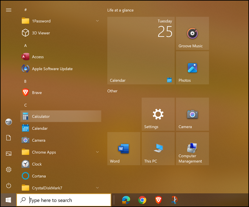 Does Windows 10 Support Live Weather in the Start Menu?
