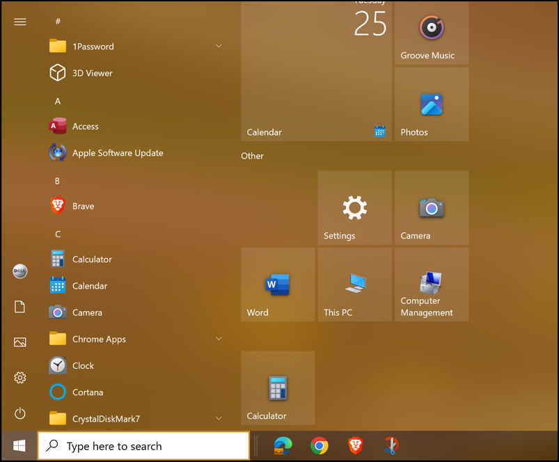 Does Windows 10 Support Live Weather in the Start Menu?