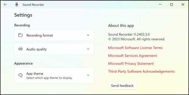 How to Record MP3 Format Audio in Sound Recorder for Windows 11?