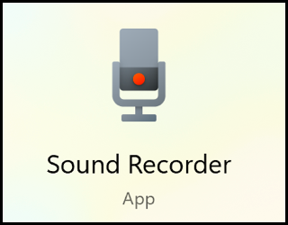 How to Record MP3 Format Audio in Sound Recorder for Windows 11?