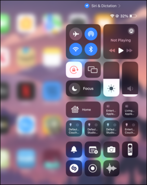 Customize the Control Center on a New Apple iPad?