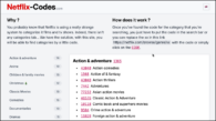 How to Browse Thousands of Hidden Categories in Netflix