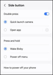 How to Remap the Side Button on Samsung Android Phones
