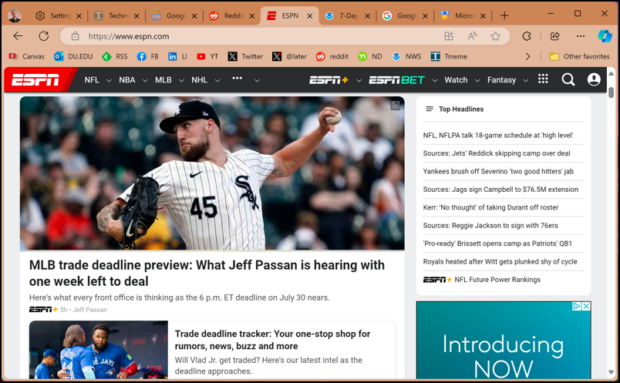 Getting the Most Out of Vertical Tabs in Microsoft Edge
