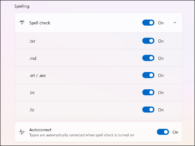 Enable Spellcheck and Autocorrect in Notepad. Finally.