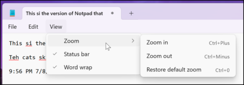 Enable Spellcheck and Autocorrect in Notepad. Finally.