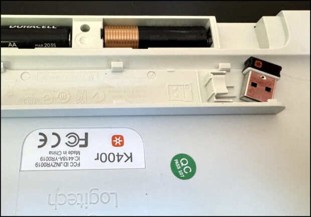 How to use a Logitech “Dongle” Keyboard with ChromeOS