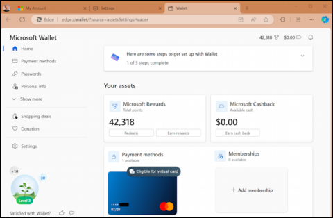 Use Microsoft Wallet to Pay for Purchases in the Microsoft Store