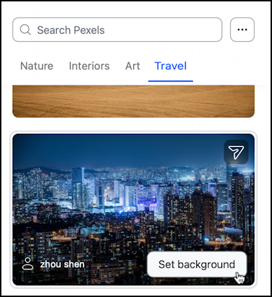 Change Your Zoom Virtual Background from an Image Gallery