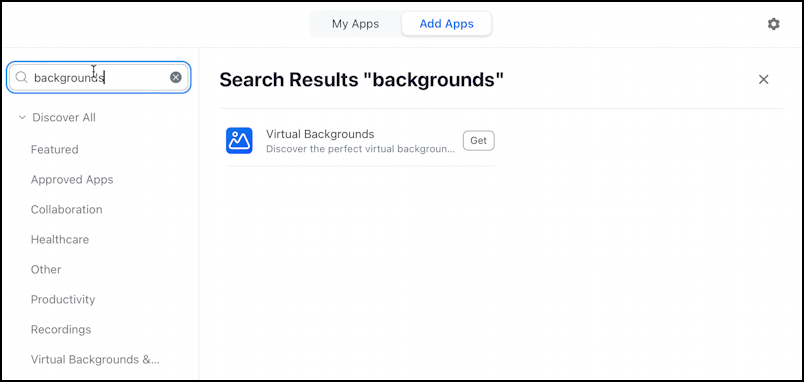 Change Your Zoom Virtual Background from an Image Gallery