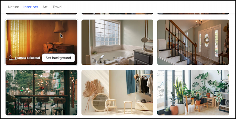 Change Your Zoom Virtual Background from an Image Gallery