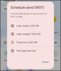 How to Schedule Text Messages in Android and iOS