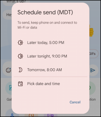 How to Schedule Text Messages in Android and iOS