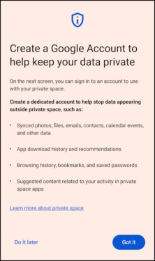 How to Set Up a “Private Space” in Android 15
