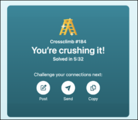 How to Play the LinkedIn Puzzle Game “Crossclimb”