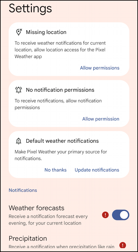 How To Get Weather Alerts on the New Android Weather App