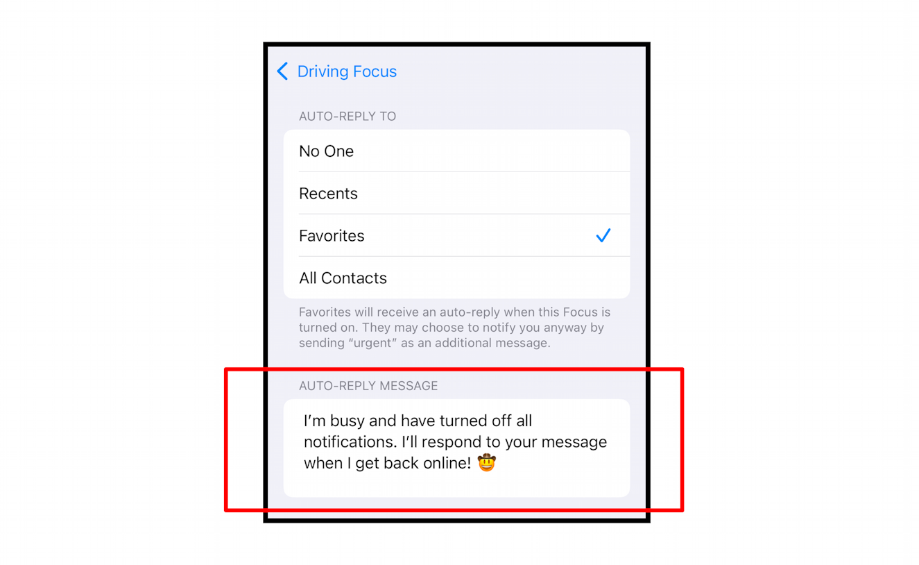 How to Setup an iPhone to Autoreply to Text Messages?
