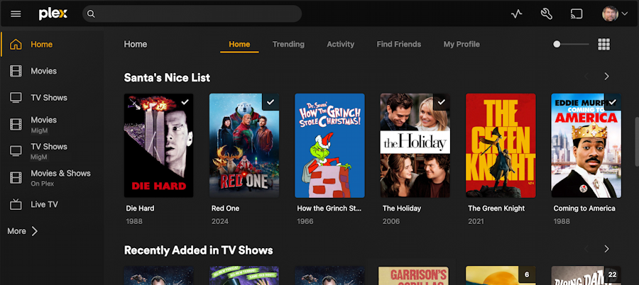 How to Remove Seasonal Movie Lists from a Plex Server