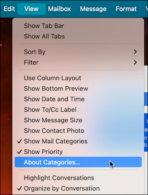 How to Work with Categories in Apple Mail for MacOS