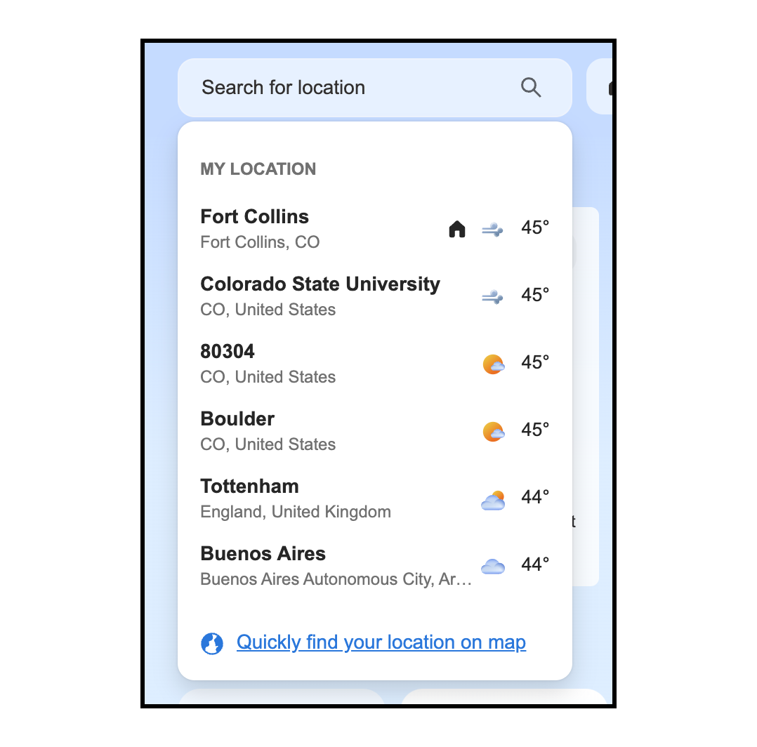 How to Change Default Location for MSN Weather on MSN.com