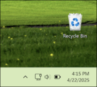 Can’t Move My Recycle Bin to The Corner of my Desktop?