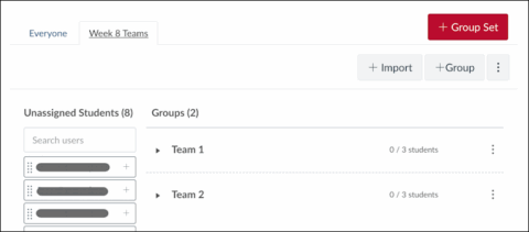 How to Create Assignment Teams & Groups in Canvas LMS