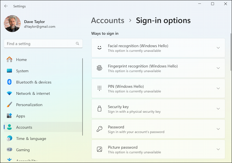 How to Enable and Set Up Windows Hello on your PC