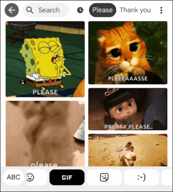 How to Send Animated GIFs from an Android Phone