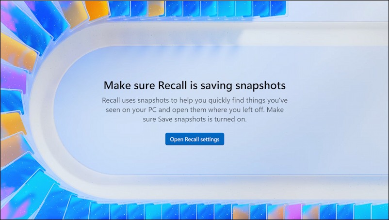 Enable Encryption to Allow AI “Recall” with Windows 11