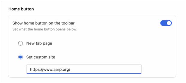 Add a Default Webpage for New Tabs in Microsoft Edge