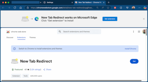 Add a Default Webpage for New Tabs in Microsoft Edge