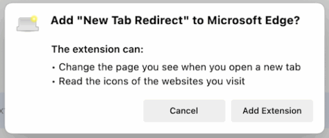 Add a Default Webpage for New Tabs in Microsoft Edge