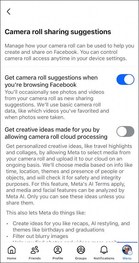 Stop Facebook Scanning Your Phone’s Camera Roll!