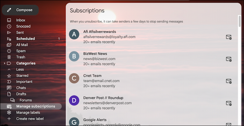 Get Started with the Gmail “Manage Subscriptions” Feature