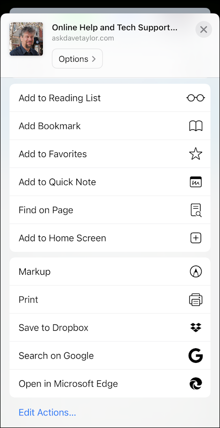 Create Website Shortcuts on the iPhone Home Screen