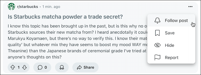 How Do You Utilize “Follow Post” in Reddit?