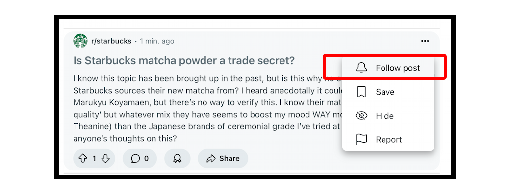 How Do You Utilize “Follow Post” in Reddit?