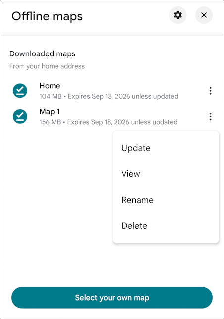 How to Download Google Maps for Mountain Driving