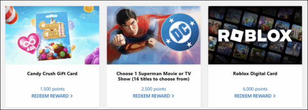 How to Redeem Microsoft Rewards Points for Gift Cards